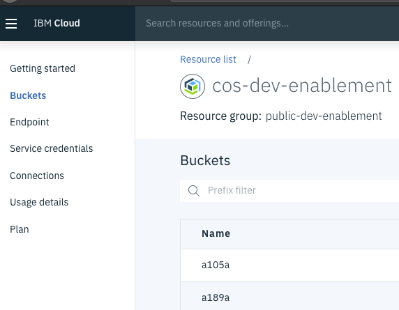 Cannot Find All Information When Creating New Service Credentials On Object Storage · Issue 72