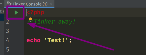 Can't find "C:\Users\User\AppData\Roaming\JetBrains\PhpStorm2020.3\laravel-tinker\Tinker Console ...