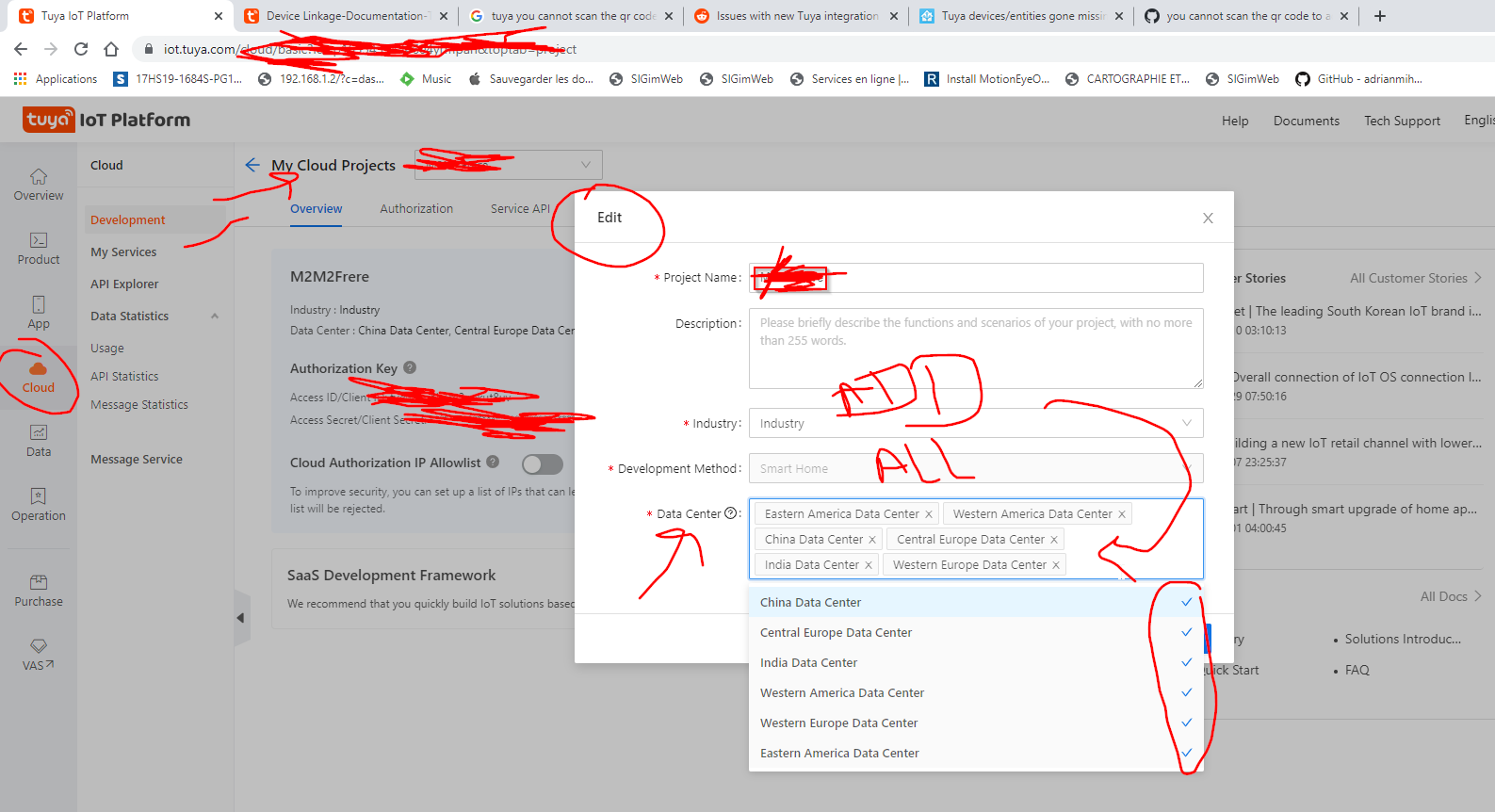 you cannot scan the qr code to add a device deployed in another data center · Issue #585 · tuya ...
