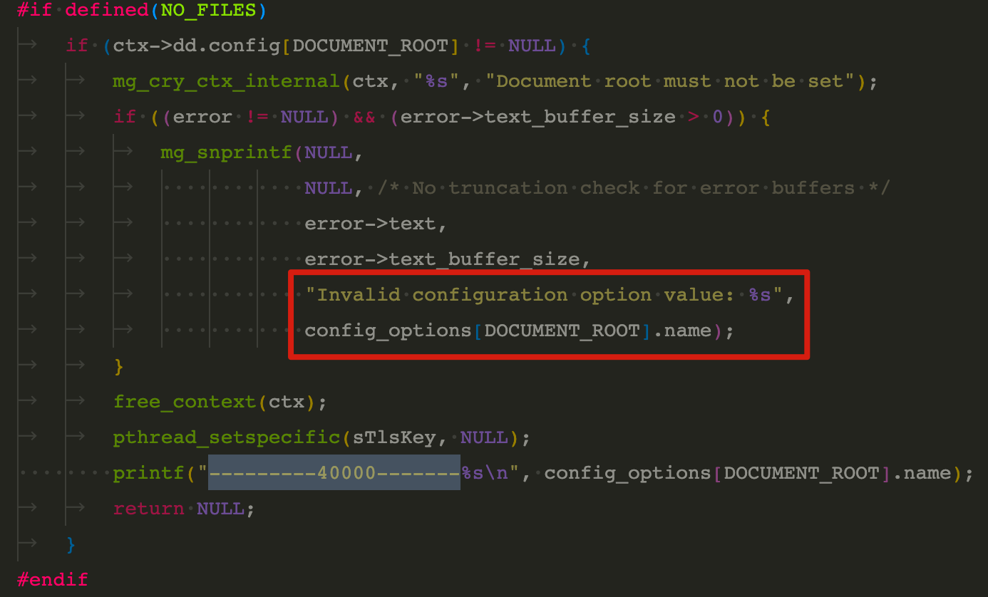 null context when constructing CivetServer. · Issue #1062 · civetweb/civetweb · GitHub