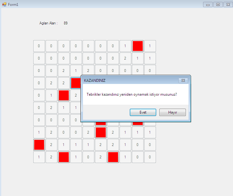 GitHub - kecelihamza/MinesweeperGame
