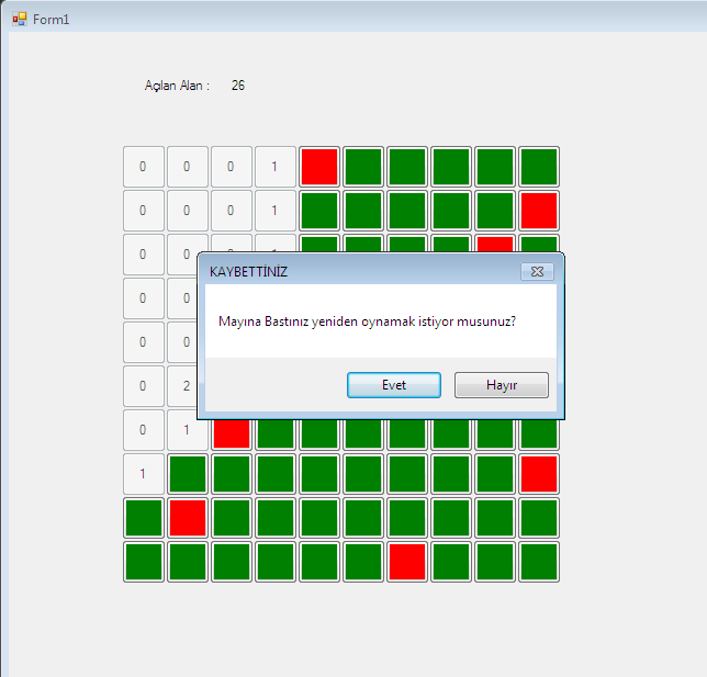 GitHub - kecelihamza/MinesweeperGame