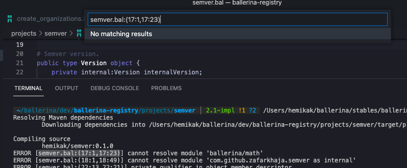 Unable to find syntax errors from error logs · Issue #112 · wso2/ballerina-vscode · GitHub