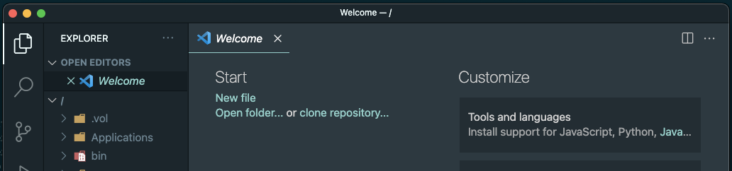 `code .` opens new window at root folder in macOS · Issue #126399 ...