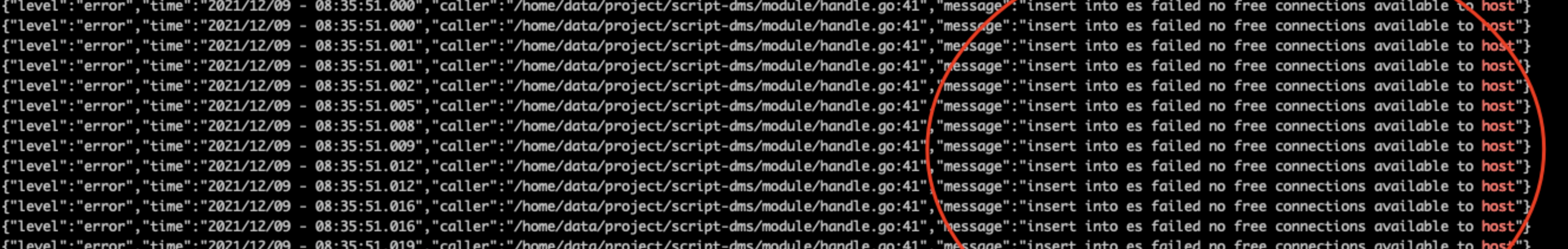 No Free Connections Available To Host · Issue 377 · Elastic Go Elasticsearch · Github