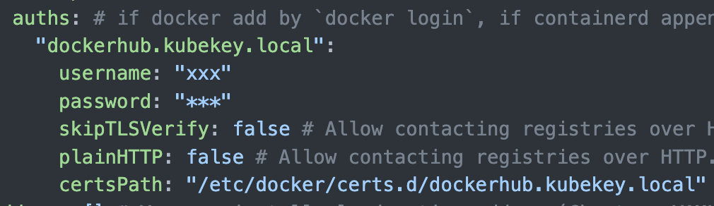 insecureRegistries not effect · Issue #1495 · kubesphere/kubekey · GitHub