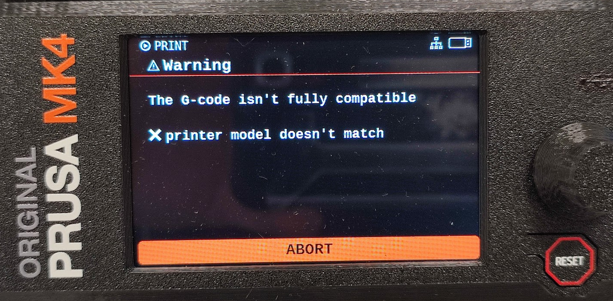 [BUG] "G-code checks" not behaving as expected · Issue #3265 · prusa3d/Prusa-Firmware-Buddy · GitHub