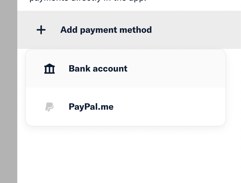 [HOLD for payment 2022-03-22] Container for payment methods doesn't have padding on top and ...