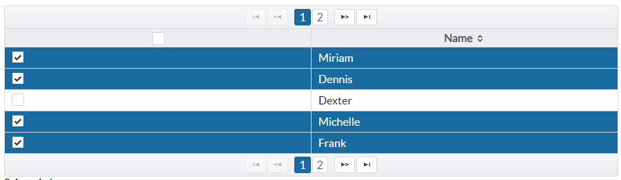 Datatable: selectAllRows(), unselectAllRows() partly broken · Issue ...