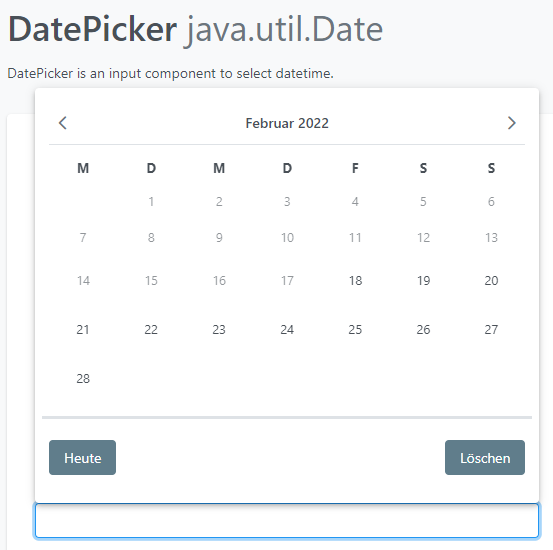 Datepicker: Locale not working for buttons in buttonbar · Issue #8451 · primefaces/primefaces ...