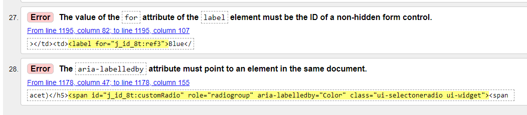 SelectOneRadio: ARIA issues · Issue #8460 · primefaces/primefaces · GitHub