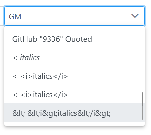 SelectOneMenu: html reserved chars are shown as entities · Issue #9336 · primefaces/primefaces ...