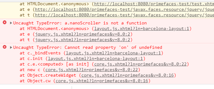 CSP: onclick events fail on Premium Themes · Issue #5712 · primefaces/primefaces · GitHub