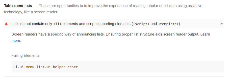 MenuBar/TieredMenu: Incorrect ARIA Roles · Issue #5804 · primefaces ...