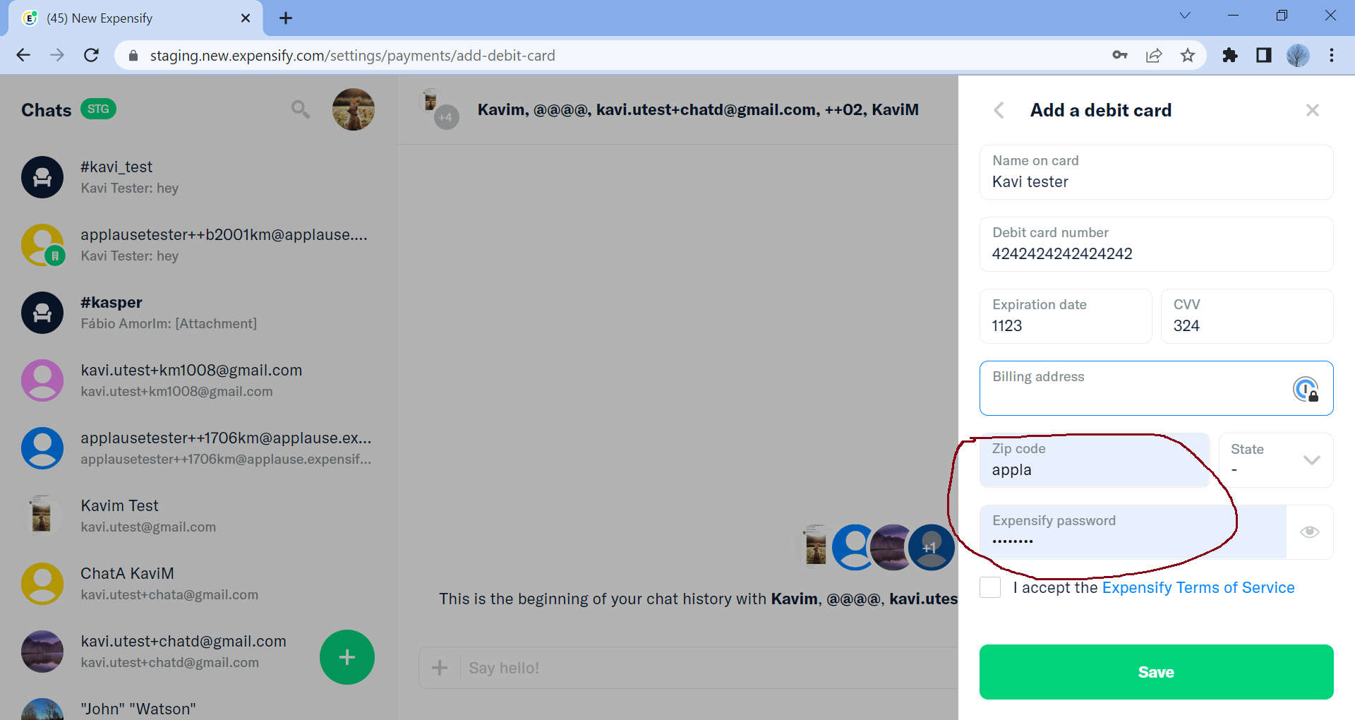 BUG:Pay with debit card - Doesn't auto-complete the zip and state correctly · Issue #11654 ...