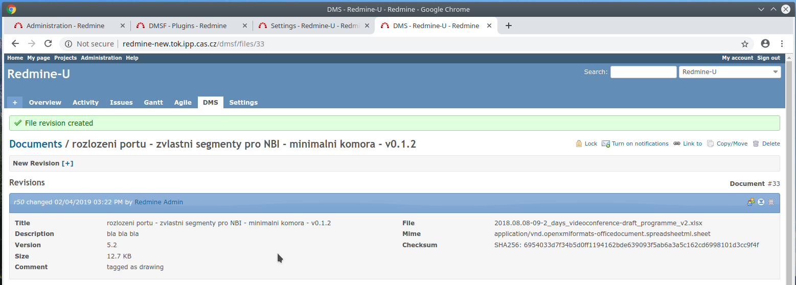 tag column missing in the dms_file_revision_table · Issue #965 · danmunn/redmine_dmsf · GitHub