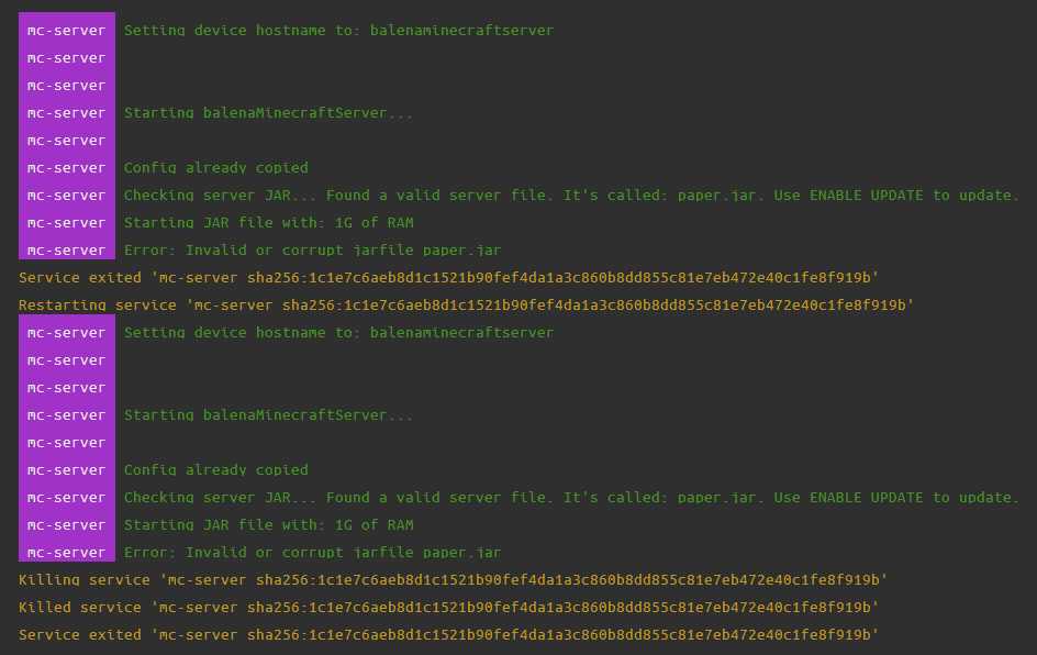 Bug Invalid Or Corrupt Jarfile Paperjar · Issue 162 · Alexprogrammerdebalena Minecraft 9641