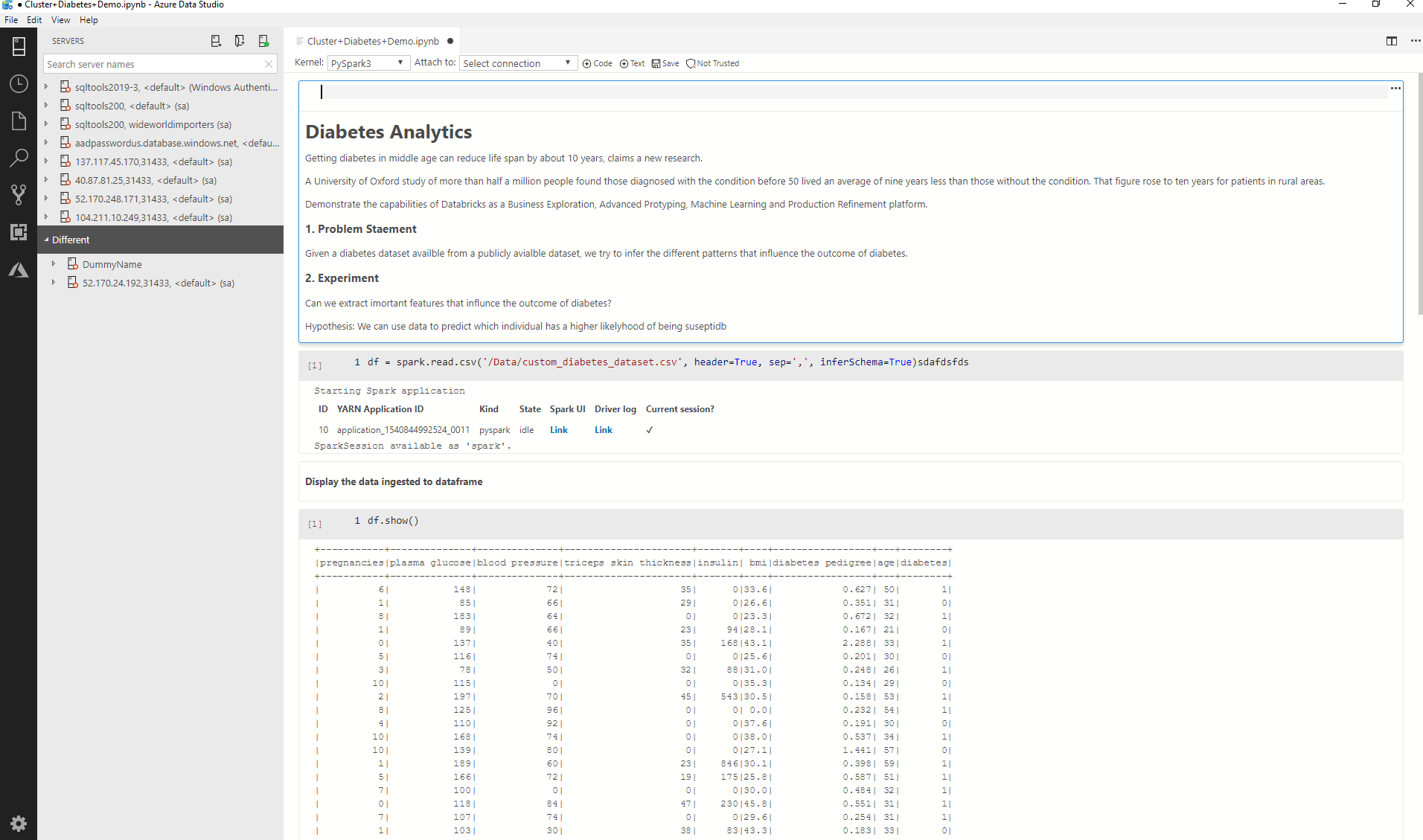 Editing markdown cell makes existing content disappear · Issue #4225 · microsoft/azuredatastudio ...