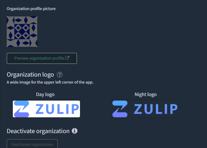 Feature Request Logo Size · Issue 22027 · Zulip Zulip · Github