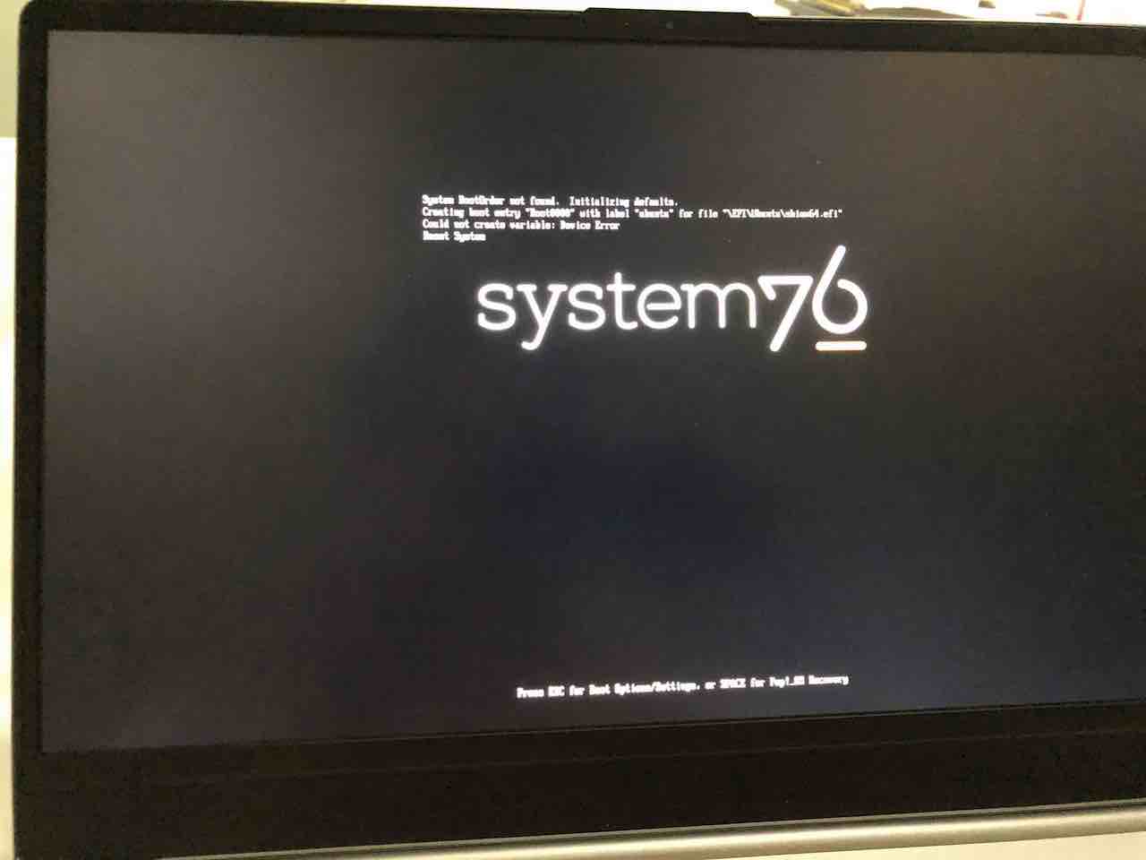 darp6: Failed Firmware update · Issue #127 · system76/firmware-open · GitHub