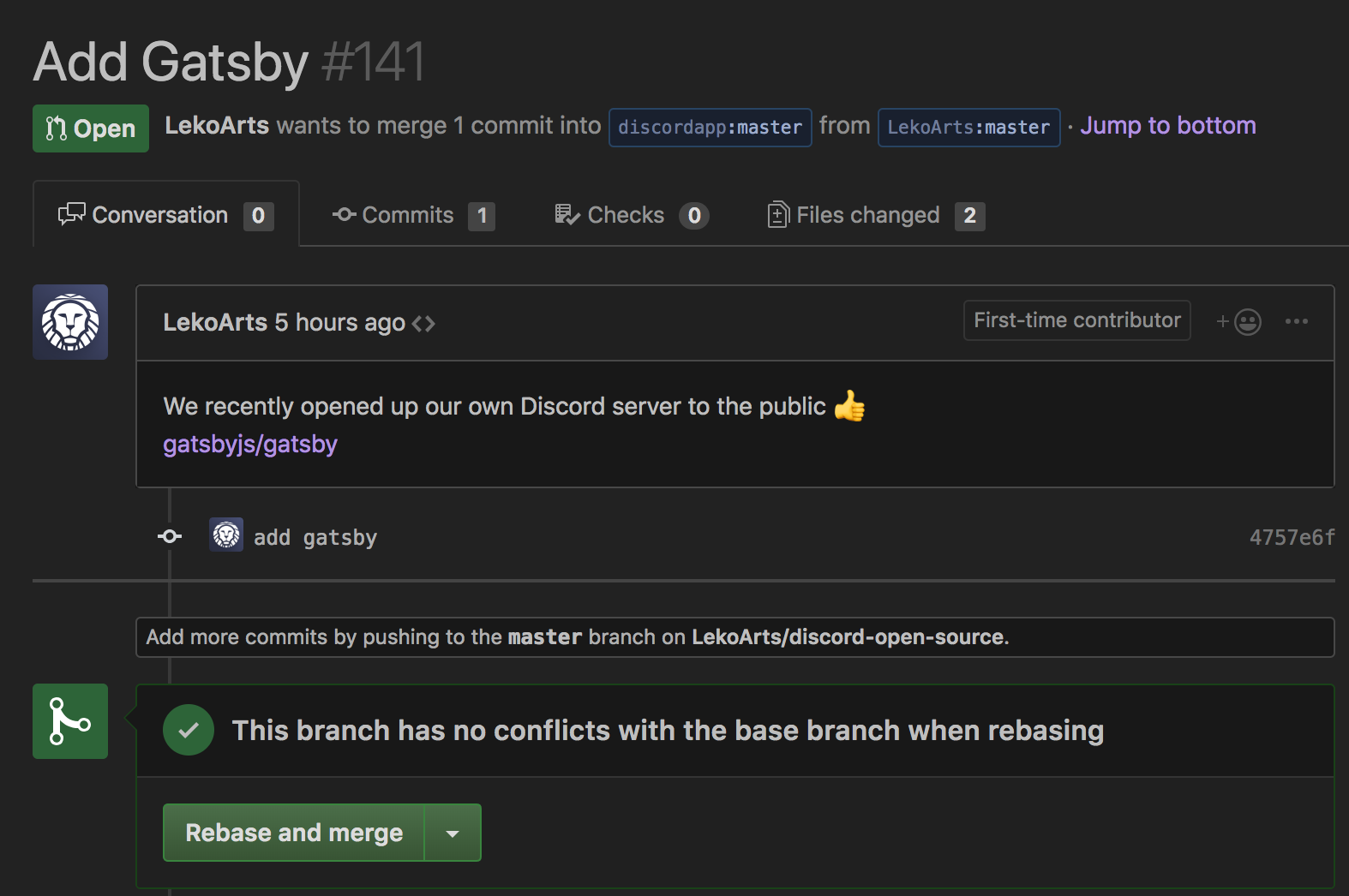 Pull Requests Automatically Attempt To Merge · Issue 1795 · Refined Githubrefined Github · Github