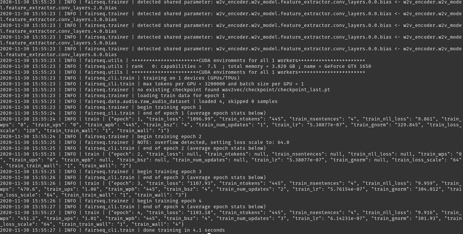 Wav2vec checkpoint and validation · Issue #2973 · facebookresearch/fairseq · GitHub