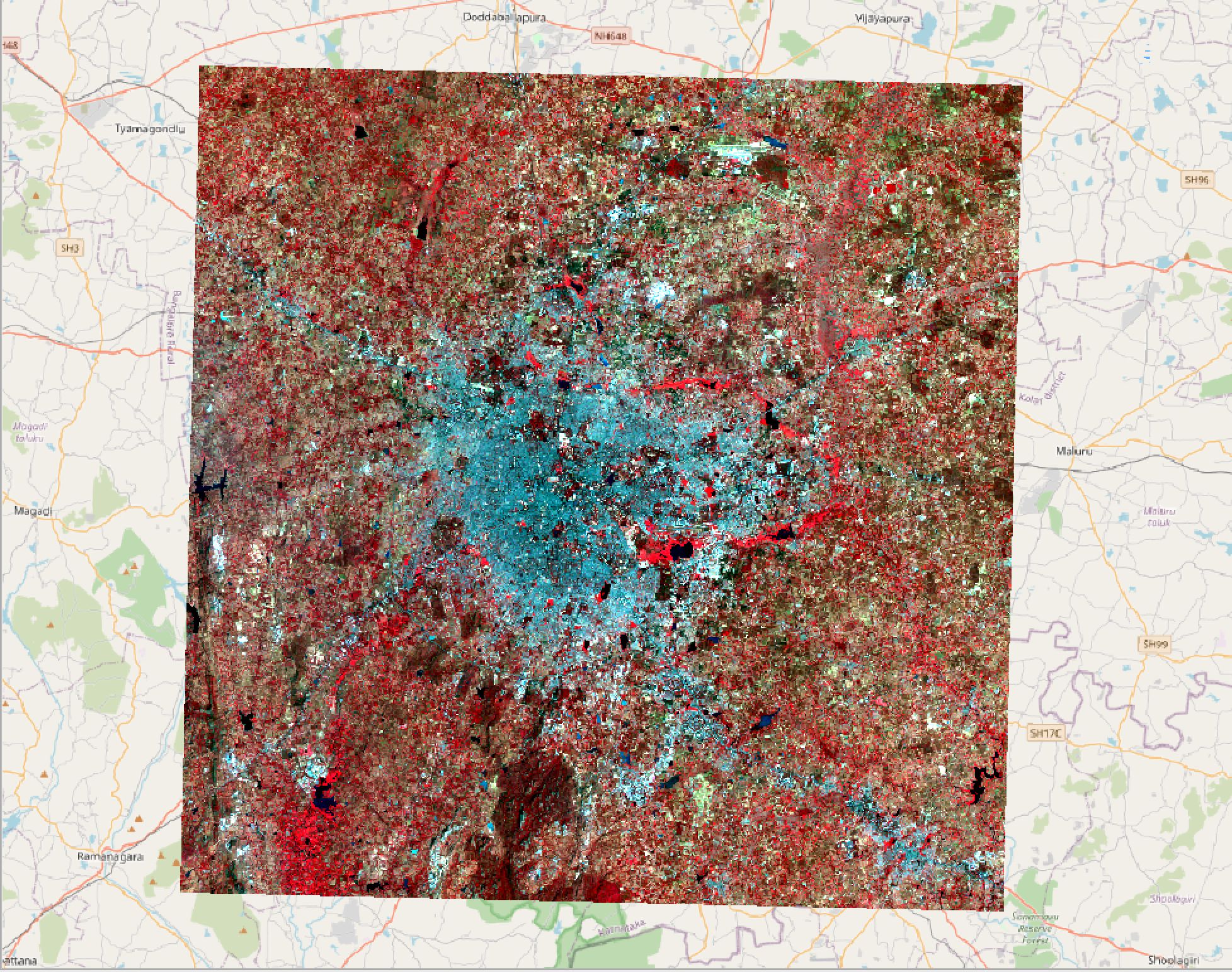 GitHub - roman-permyakov/Landsat: Predicting Hyderabad urban areas with ML on Landsat images