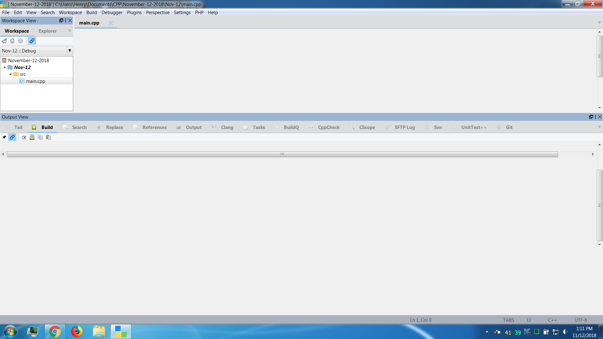 Codelite Editor window is doesnt show any text · Issue #2139 · eranif/codelite · GitHub