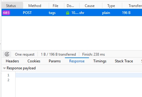 Prompt unknown error when RETAG a image to another "public" project by a user with develop role ...