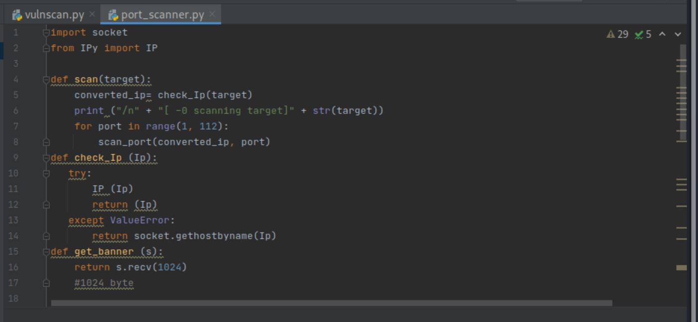 GitHub - mehlikaercan/Pycharm-port-scan: Multi-port scan at the same time.