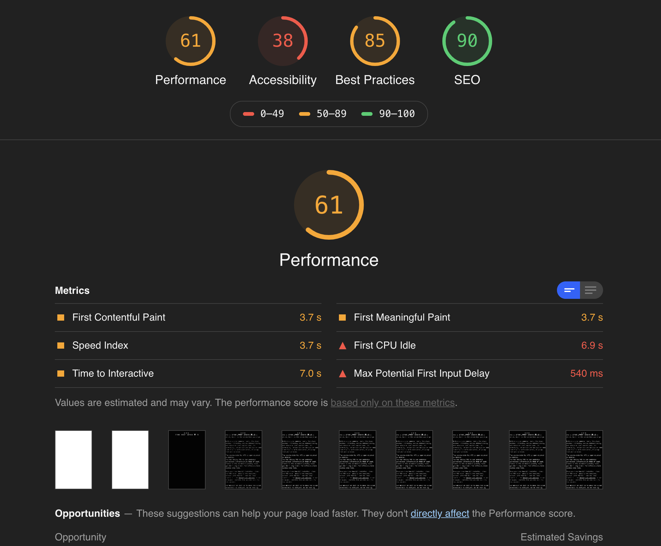 New lighthouse performance score · Issue #10 · vercel/vrs · GitHub