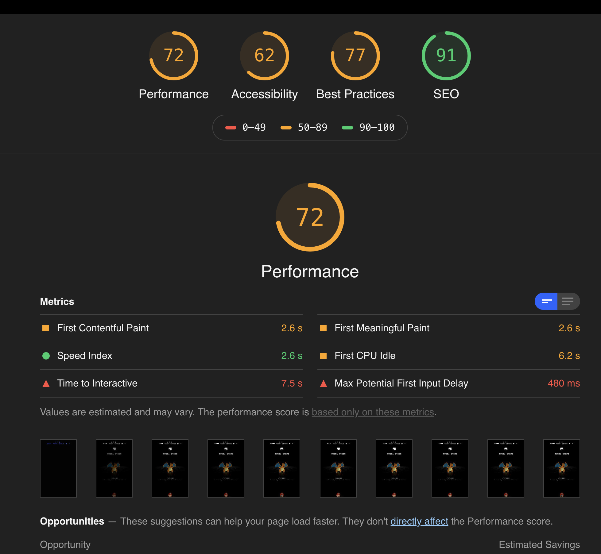 New lighthouse performance score · Issue #10 · vercel/vrs · GitHub