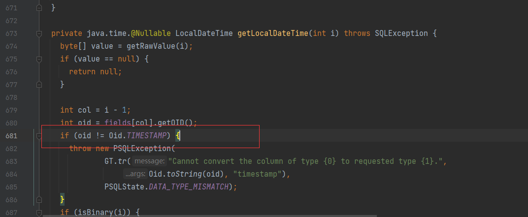 Cannot Convert The Column Of Type Timestamptz To Requested Type Timestamp · Issue 2243