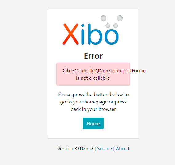 Error shown when uploading a CSV to a DataSet · Issue #2456 · xibosignage/xibo · GitHub