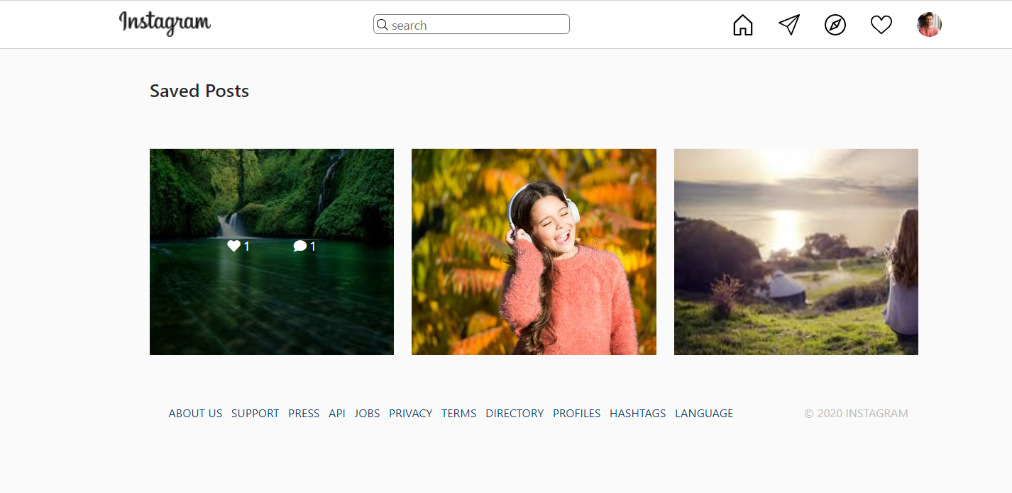 GitHub - MahenParameshwar/Instagram-Clone-React