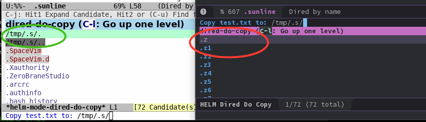 helm behavior different with original helm in Spacemacs · Issue #15124 · syl20bnr/spacemacs · GitHub