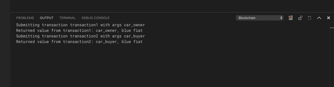 As a smart contract developer, I want to get the return values from my smart contract ...