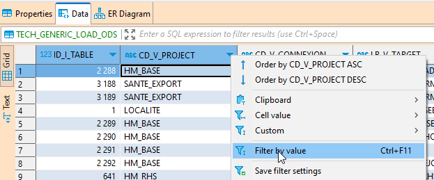 Filter Box Does Not Select The Correct Column · Issue 18625 · Dbeaverdbeaver · Github