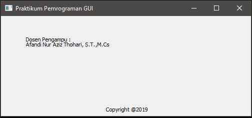 Github Tegar12praktikum Pemrograman Gui Pertemuan 4 Sourcecode Dan
