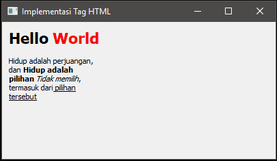GitHub - tegar12/Praktikum-Pemrograman-GUI-Pertemuan-4: sourcecode dan ...