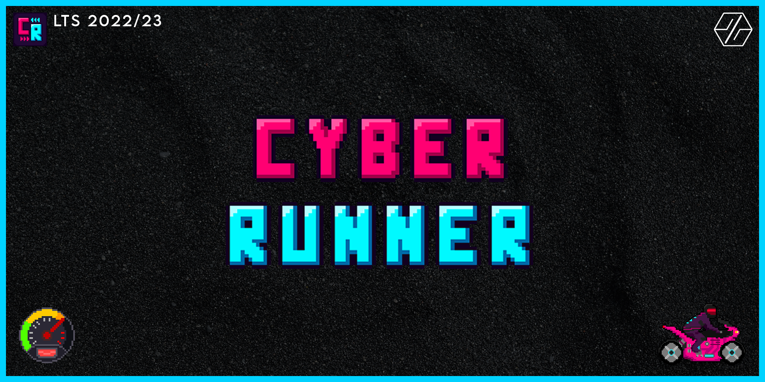 GitHub - IanToujou/Cyber-Runner: A neon-cyber themed game for a school ...