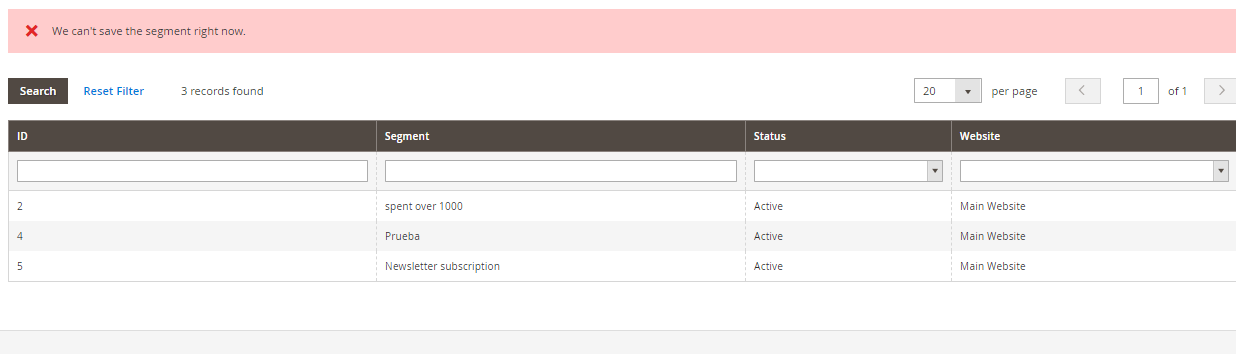 Newsletter subscription Segment · Issue #18515 · magento/magento2 · GitHub
