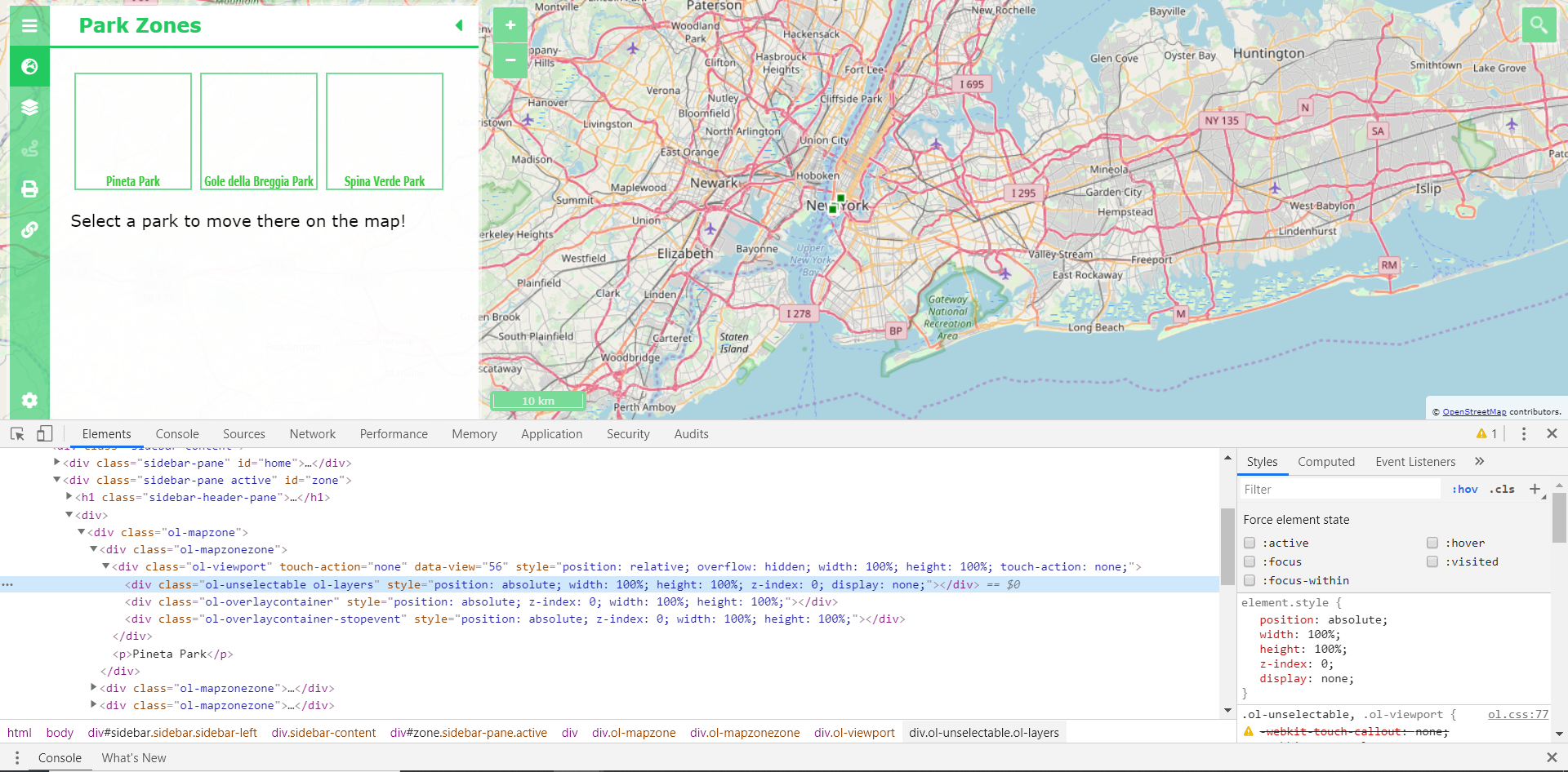 MapZone Control over Sidebar Menu · Issue #413 · Viglino/ol-ext · GitHub