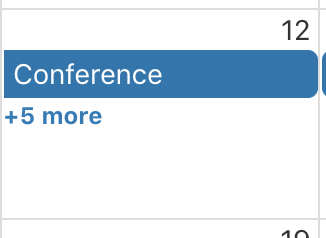 Display Single Event Component per day in Month View · Issue #1213 · jquense/react-big-calendar ...