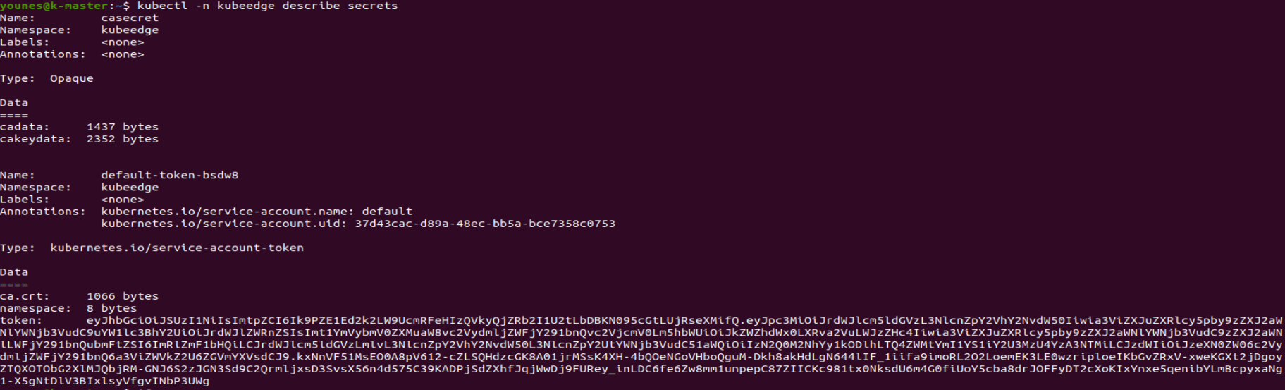 Keadm gettoken failed error · Issue #2792 · kubeedge/kubeedge · GitHub