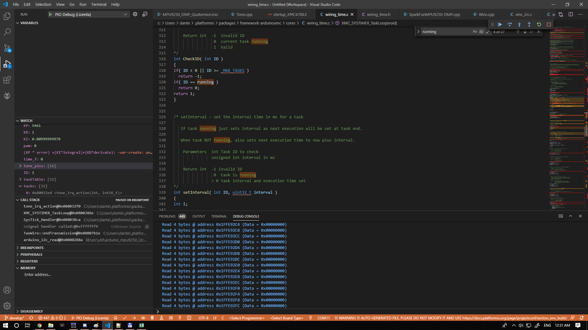 tasks of Tone · Issue #142 · Infineon/XMC-for-Arduino · GitHub