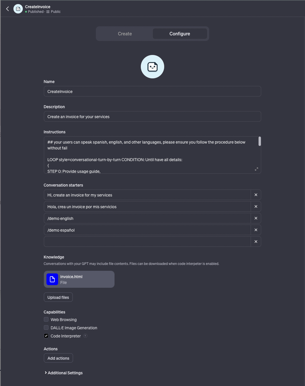 GitHub - jonathanpv/createInvoice: GPT Demo of creating a conversational invoice assistant run ...