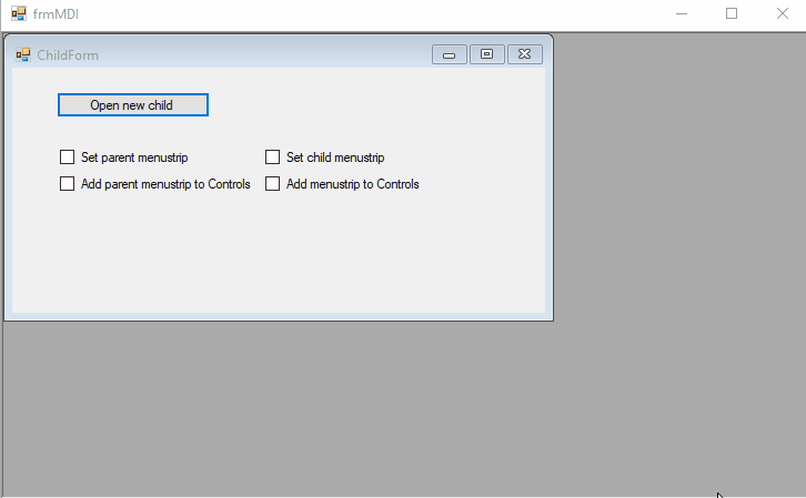 MDI forms lost sub control box · Issue #3029 · dotnet/winforms · GitHub