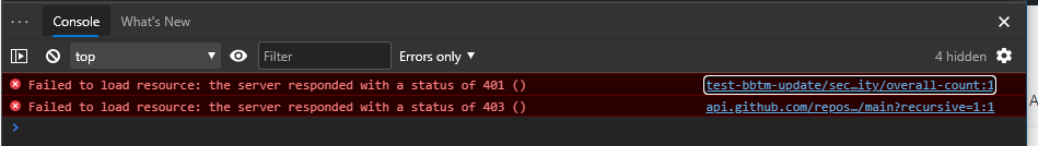 Getting "Forbidden" for some repos · Issue #1053 · ovity/octotree · GitHub
