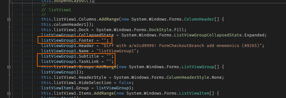 Incorrect Dimensions Of Collapsible Listviewgroup · Issue 5087 · Dotnetwinforms · Github